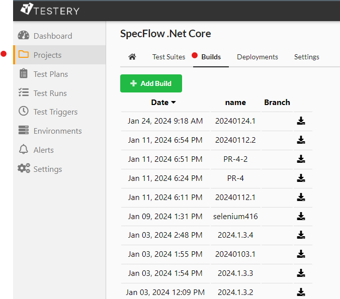 Uploading your tests to Testery